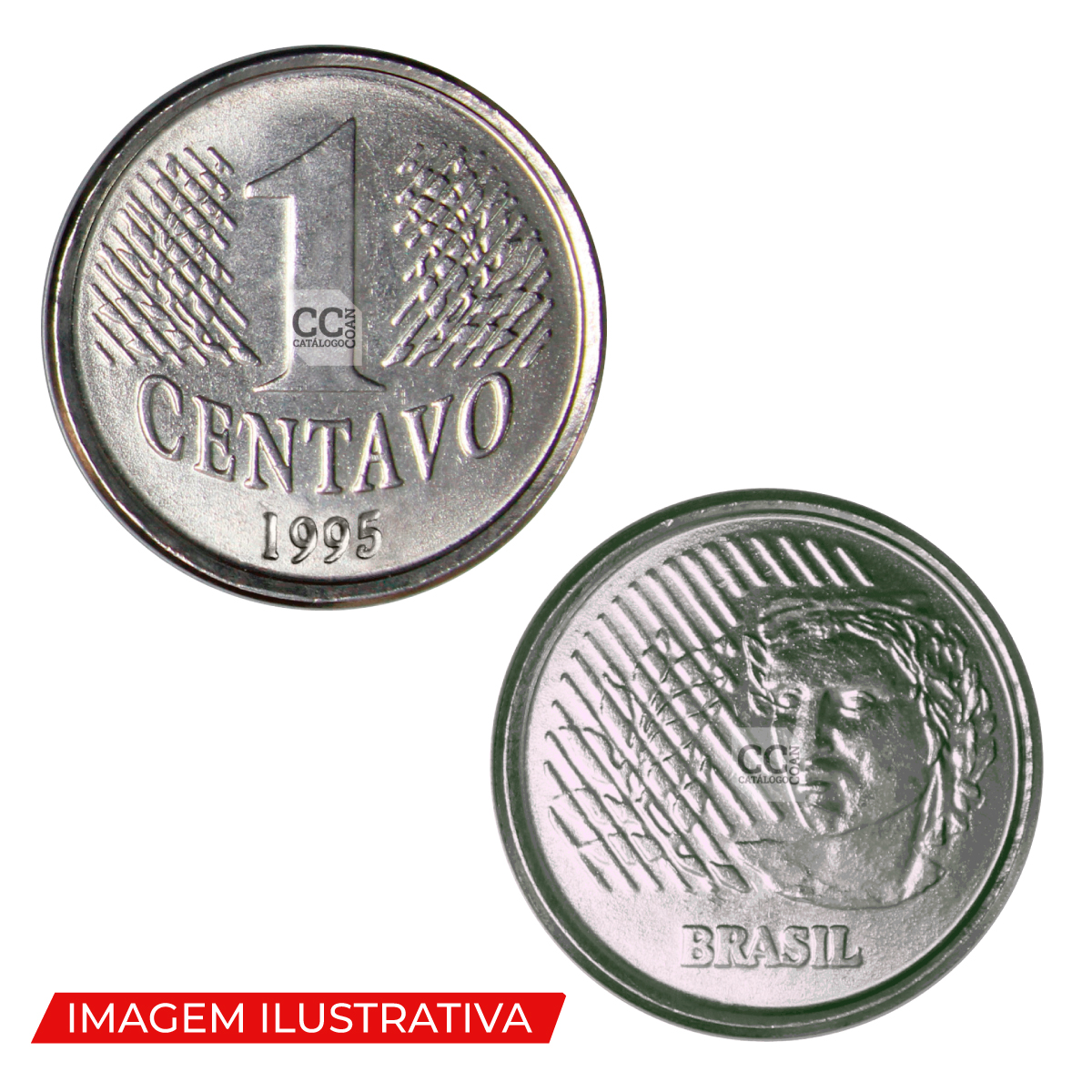 Moeda De 1 Centavo De 1995 MBC Numism tica Coan Moeda De 1 Centavo De 1995 MBC Numism tica Coan