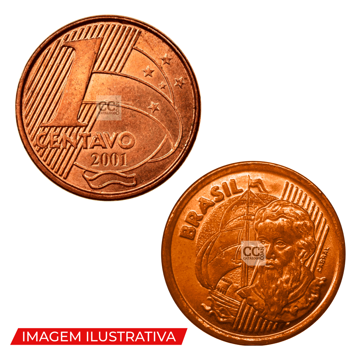 Moeda De 1 Centavo De 2001 MBC Numism tica Coan Moeda De 1 Centavo De 2001 MBC Numism tica Coan